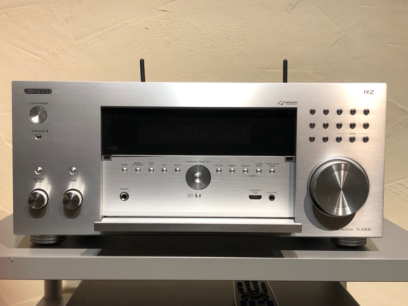 ONKYO TX-RZ830 Silber - 9.2-Kanal AV-Netzwerk-Receiver, N3, 817,85