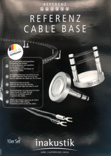 Inakustik Referenz Cable Base 10er Set, 299,00