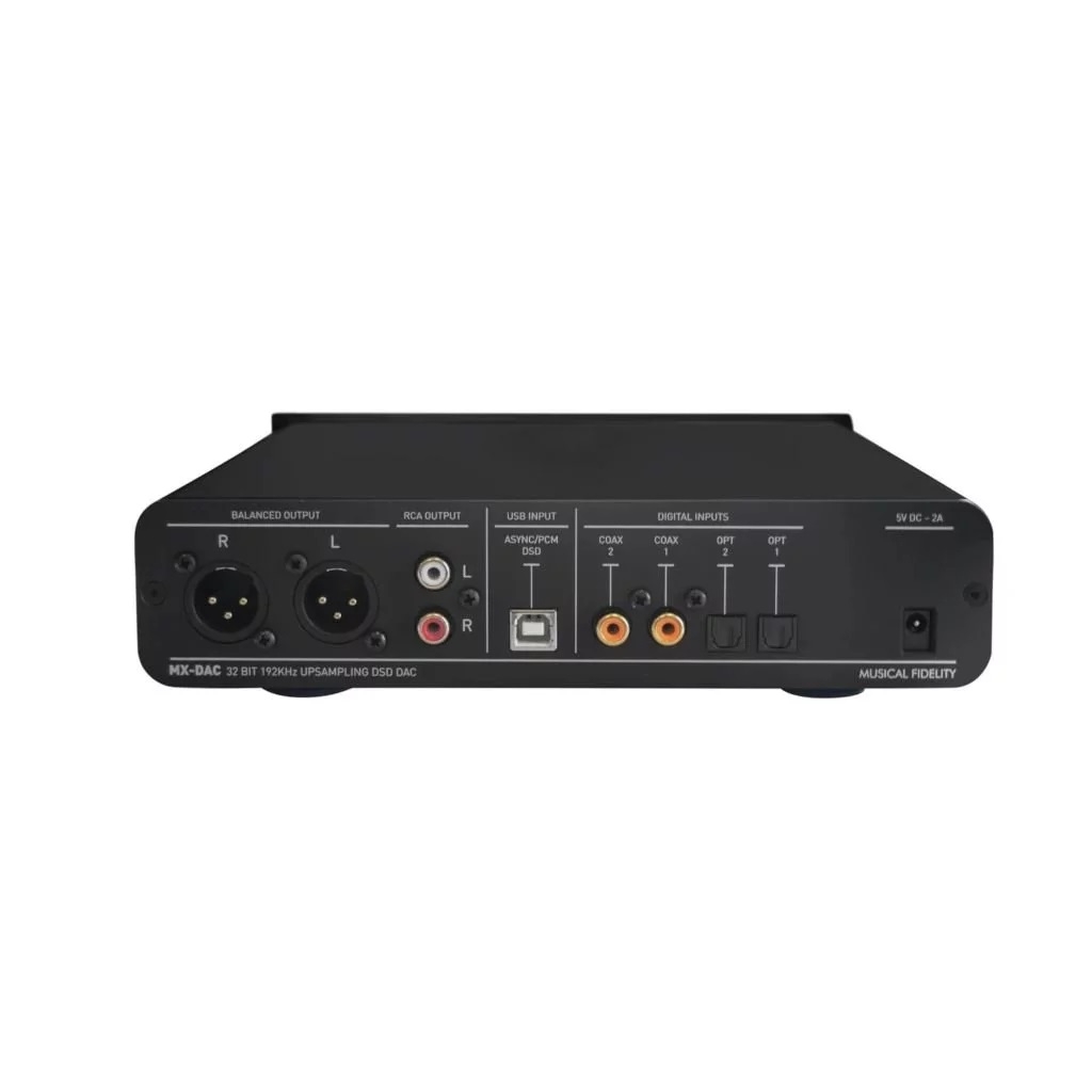 Musical Fidelity MX-DAC - Referenz Digital/Analog Wandler, Schwarz ...