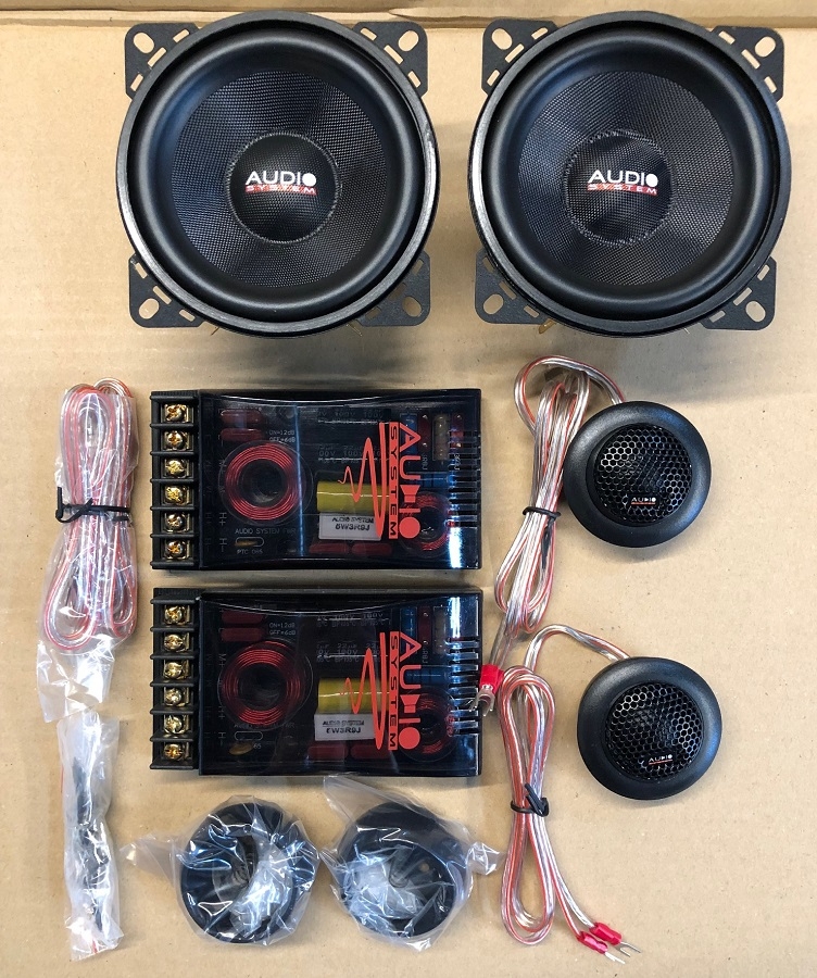 Audio System M 100 - 10 cm 2-Wege Compo System mit Weichen-Upgrade, 85,00
