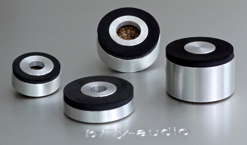 Bfly-Audio MASTER Absorber 4er Set MASTER-1 bis 20 kg/Set, Höhe 28 mm ...
