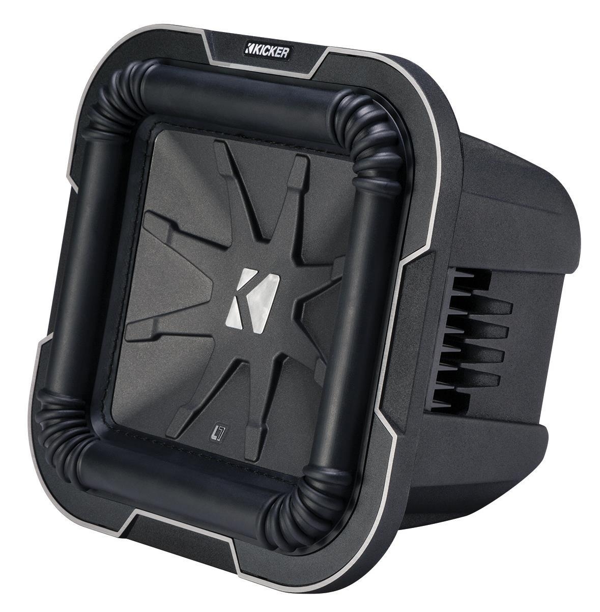 Kicker Q-Class L7-84 20 cm (8") Square-Subwoofer 2 x 4 Ohm Schwingspu ...