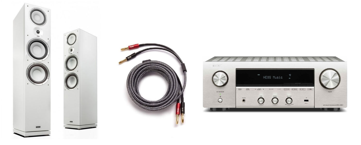 DENON DRA-800H + Magnat 759 + LS-Kabel +Super Stereo Anlage+ UVP 3666 ...