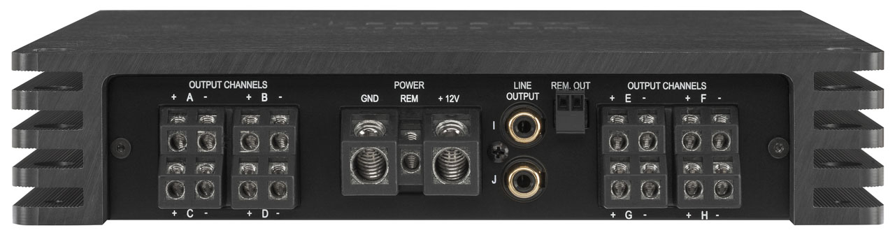 Helix V EIGHT DSP MK2 8-Kanal Verstärker mit 10-Kanal DSP, 8-Kanal Hi ...