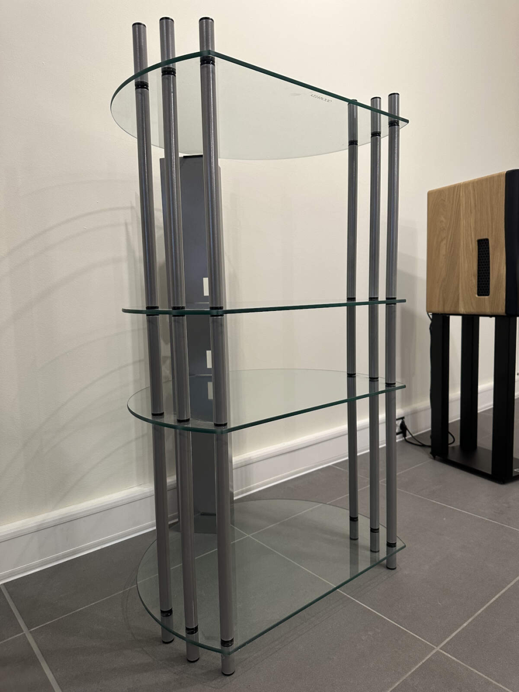 Kenwood HiFi Rack mit Kabelführung Regal Möbel TV Möbel Audio Schrank ...