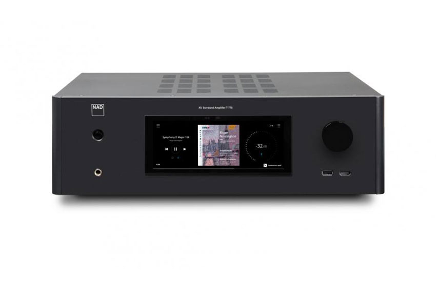 NAD T778 HD AV-Receiver 7.2.4 mit BlueOS Graphit | Auspackware, sehr ...