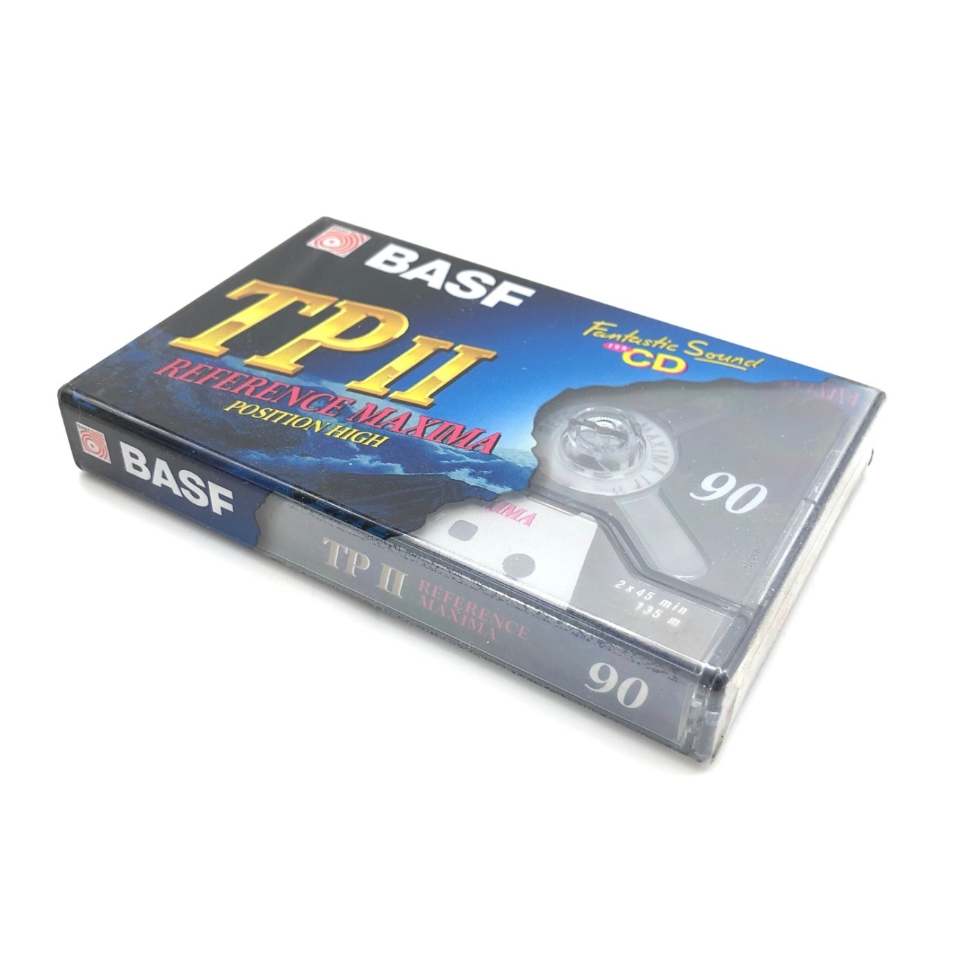 BASF TP II - 90 Minuten Tape, Stückpreis | Neu, 9,49