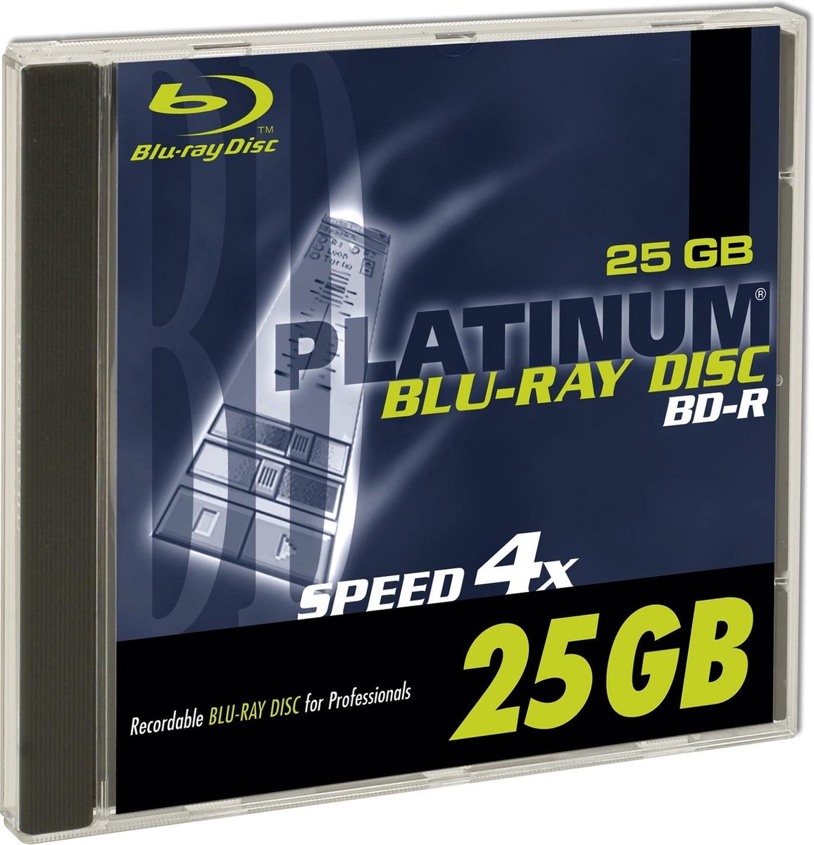 Platinum Blu-ray Discs - 25GB BD-R Speed 4 x I Neu, 1,29