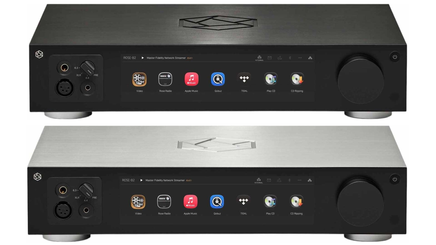 HiFi Rose RS 451 - Hochwertiger Audio/Video Streamer mit Kopfhörerver ...
