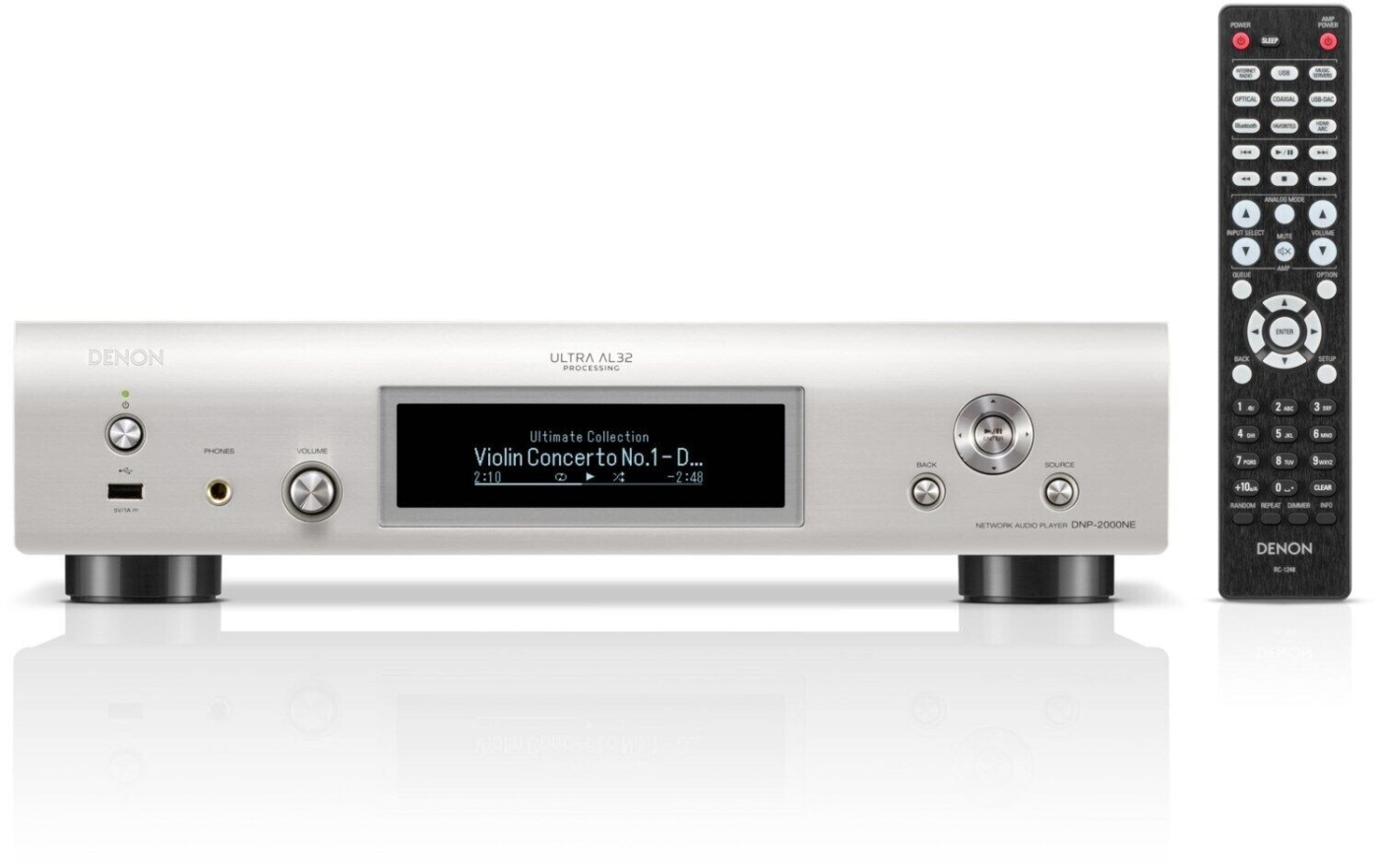 Denon DNP-2000NE - Silber - Hi-Res-Audio-Streamer | Neu, 1.600,00