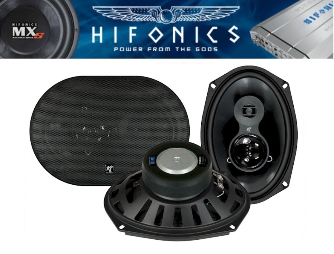 Hifonics TS 693 - 16 x 23 3-Wege Triaxial System | Neu, 59,00