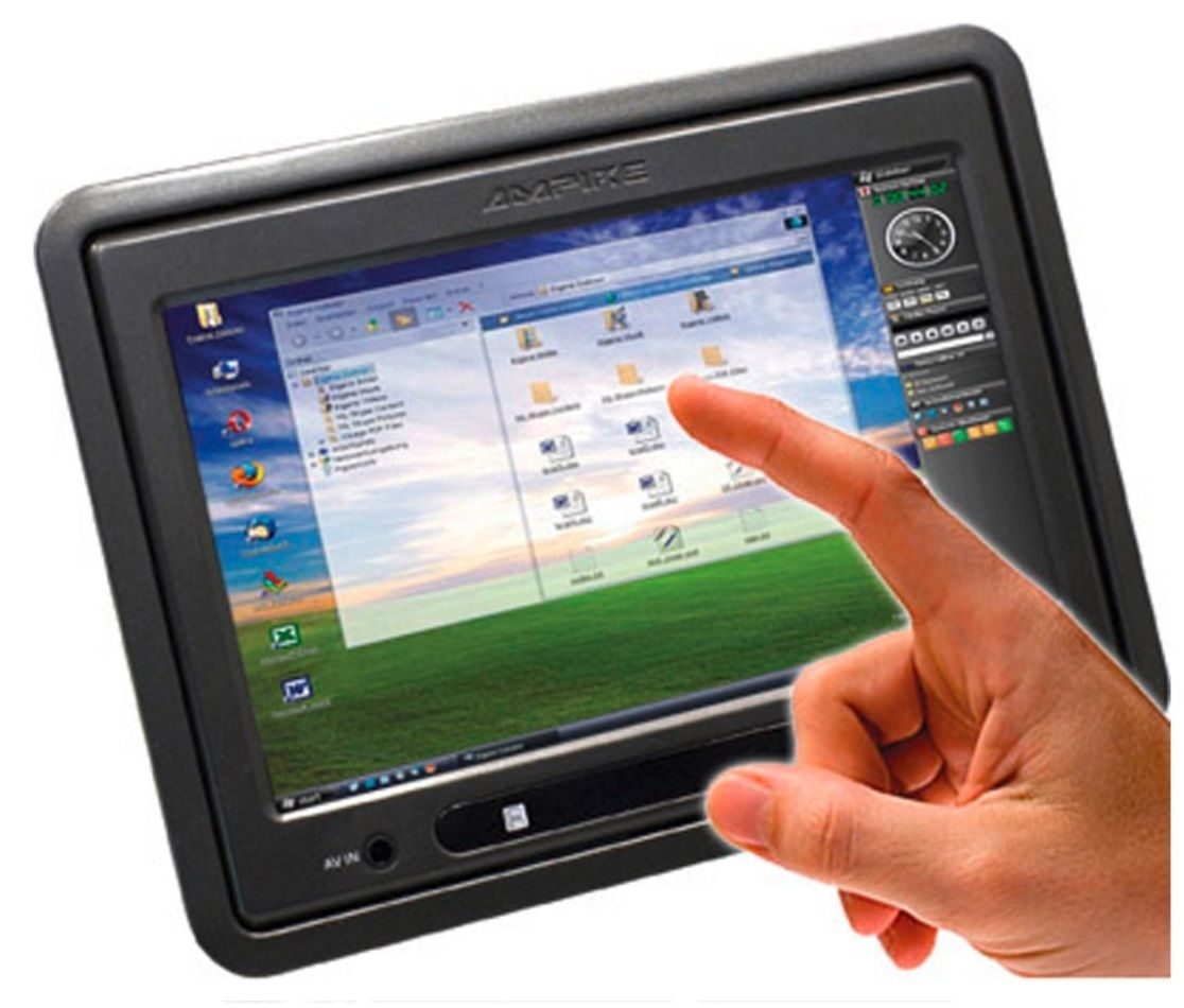 Ampire VGA070 Monitor 7'' mit VGA/Touchscreen (USB) GWN, 179,00