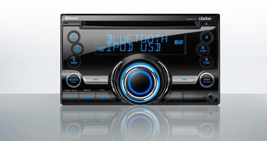 Clarion CX501E 2-DIN Autoradio mit USB CD Bluetooth MP3 NEU CX501 Dop ...